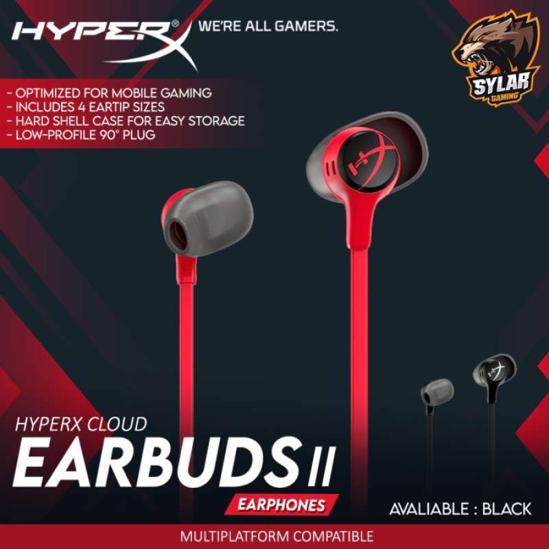 Promo HyperX Cloud Earbuds 2 / Cloud Earbuds II Gaming Earphone Diskon 9% di Seller SAFKA STORE ...