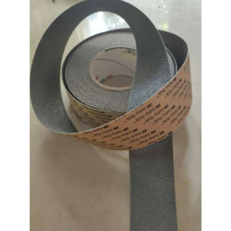 Promo 3M 370 Safety walk/Anti Slip Tangga-Anti licin-karet abu2 5cm x 1mtr Diskon 23% di Seller ...