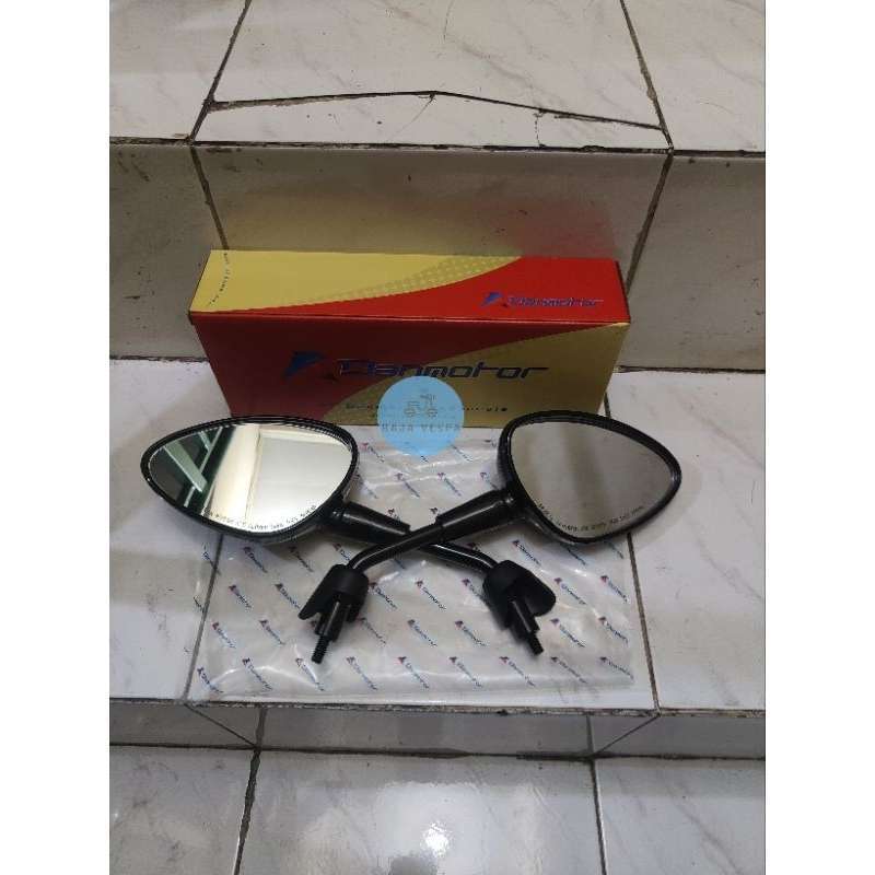 Jual Spion Vespa Matic Sprint Chrome Danmotor Back View Mirror Kiri di ...