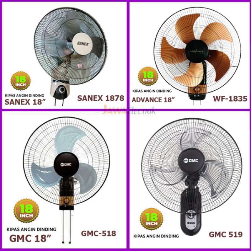 Promo Kipas Angin Dinding / Tornado Besi / Wall Fan Sanex 18 Inch - Wf 1878 Diskon 23% Di Seller ...