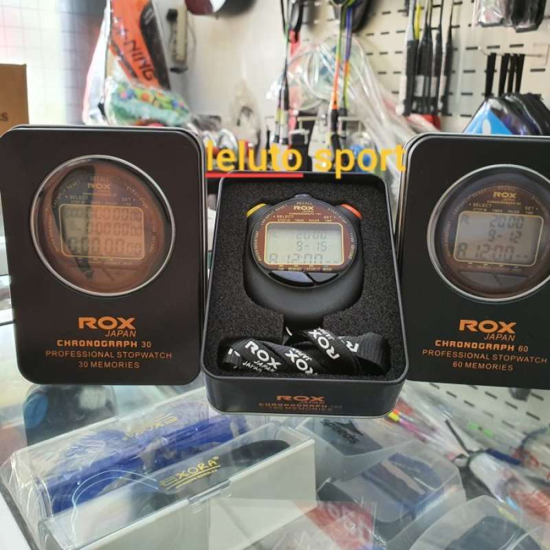 Promo Stop Watch Rox 30,60 Dan 100 Memory Diskon 23% di Seller Manunggal Djaya Store - Petojo ...