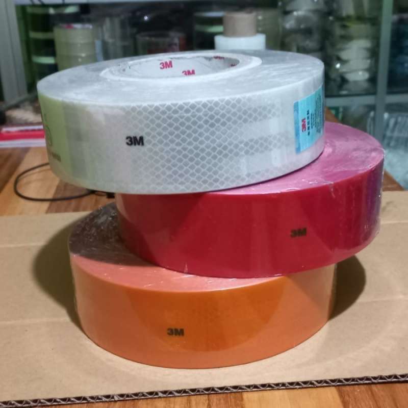 Promo Sticker Reflector 3m Uji Kir 2 X 45m - Stiker Pemantul Cahaya ...