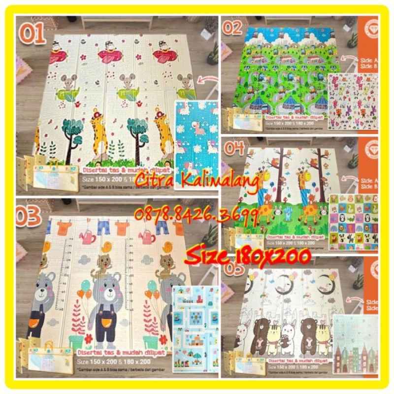Promo Playmat Baby/karpet Baby/playmate/alas Bermain Anak Yoyo Size ...