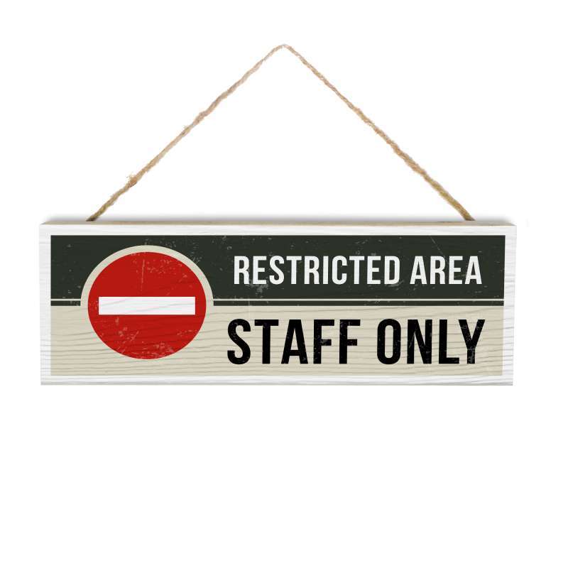 Jual Staff Only Sign Board Sb B Di Seller Kayugraphy Padangsambian