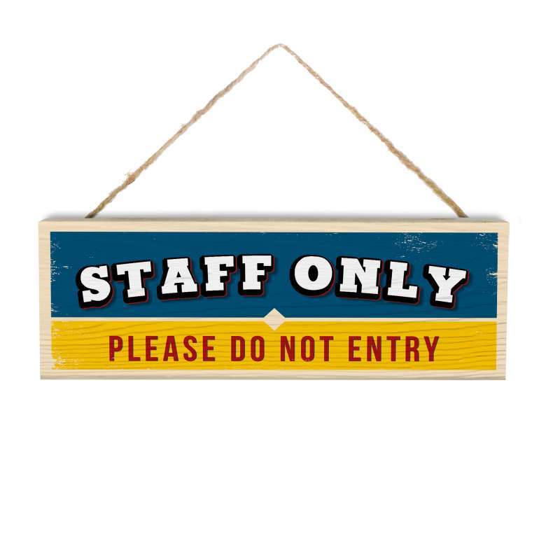 Jual Staff Only Sign Board Sb D Di Seller Kayugraphy Padangsambian