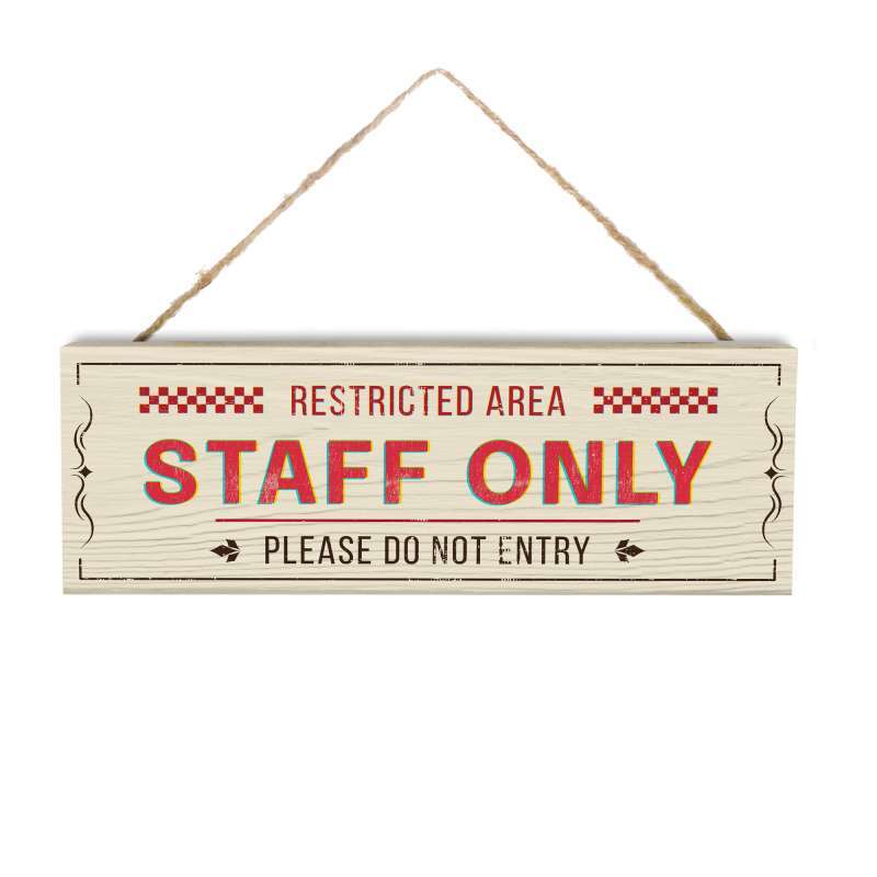 Jual Staff Only Sign Board Sb D Di Seller Kayugraphy Padangsambian