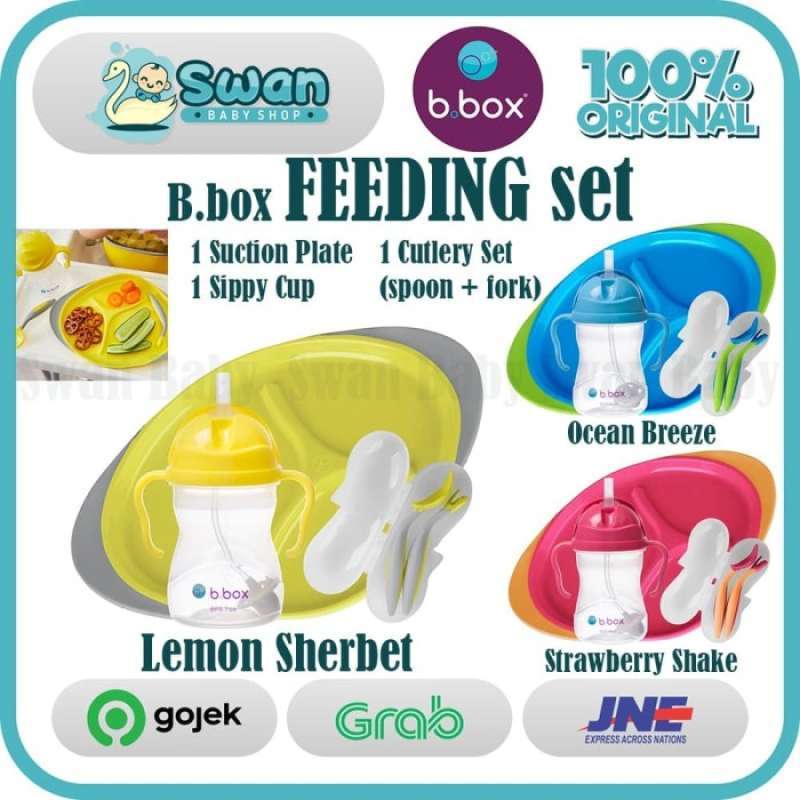 Promo BBox B Box Feeding Set All Varian - StrawberryShake Multicolor ...