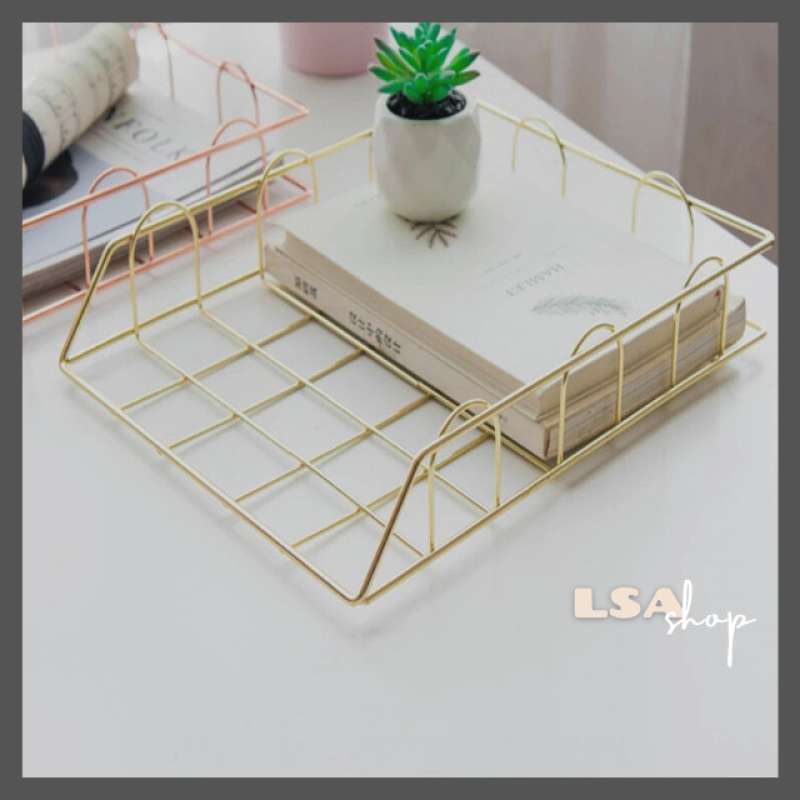 Jual Tray Buku Minimalis / Rak Dokumen / Document Tray Stackable di ...