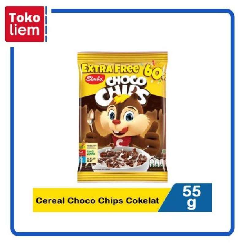 Jual Simba Cereals Choco Chips Coklat 55 G Termurah - Harga Grosir ...