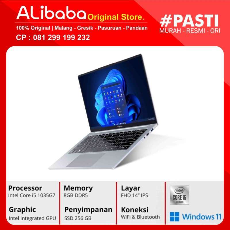 Promo Advan Notebook Laptop Workpro Intel I Fhd Ips Gb Gb Win Diskon Di Seller
