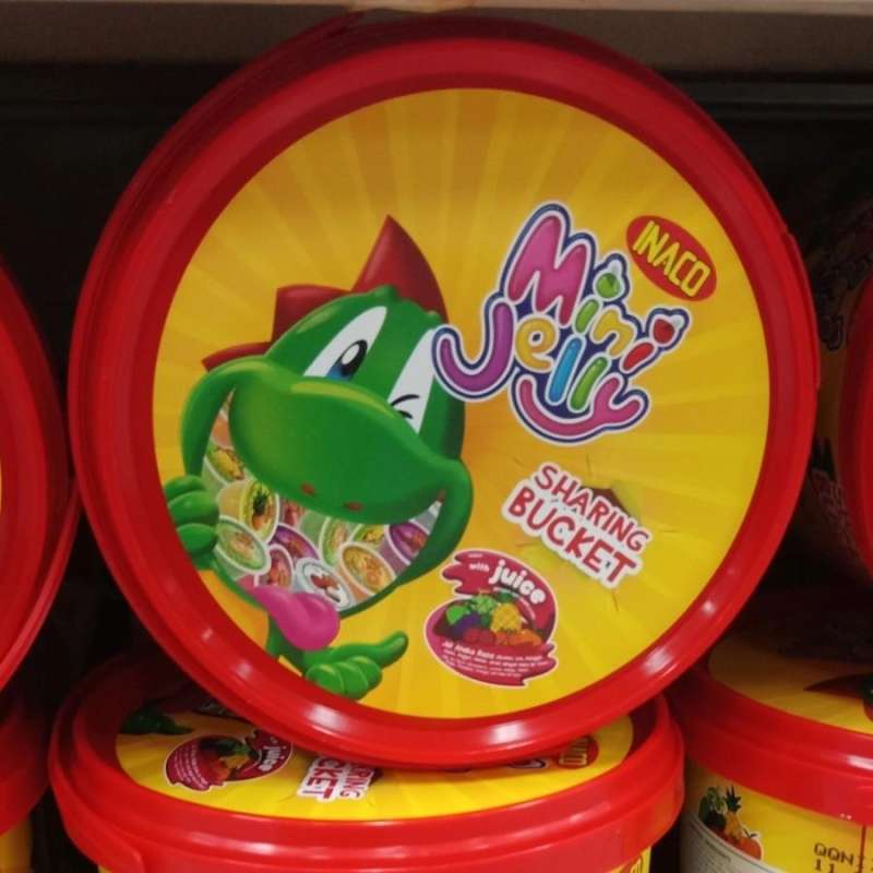 Jual Inaco Mini Jelly 750gr-Agar-Ager-Ember-Sharing Bucket-Juice-Isi 50 ...