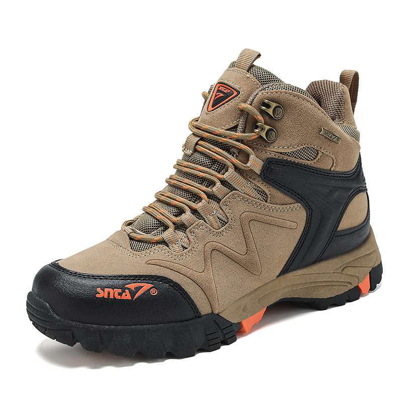 Jual Sepatu Gunung Pria Snta 503 Beigebrown Adventure Hiking/trekking ...