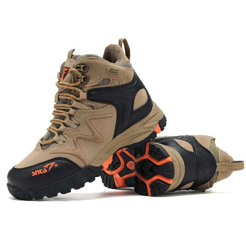 Jual Sepatu Gunung Pria Snta 503 Beigebrown Adventure Hiking/trekking ...