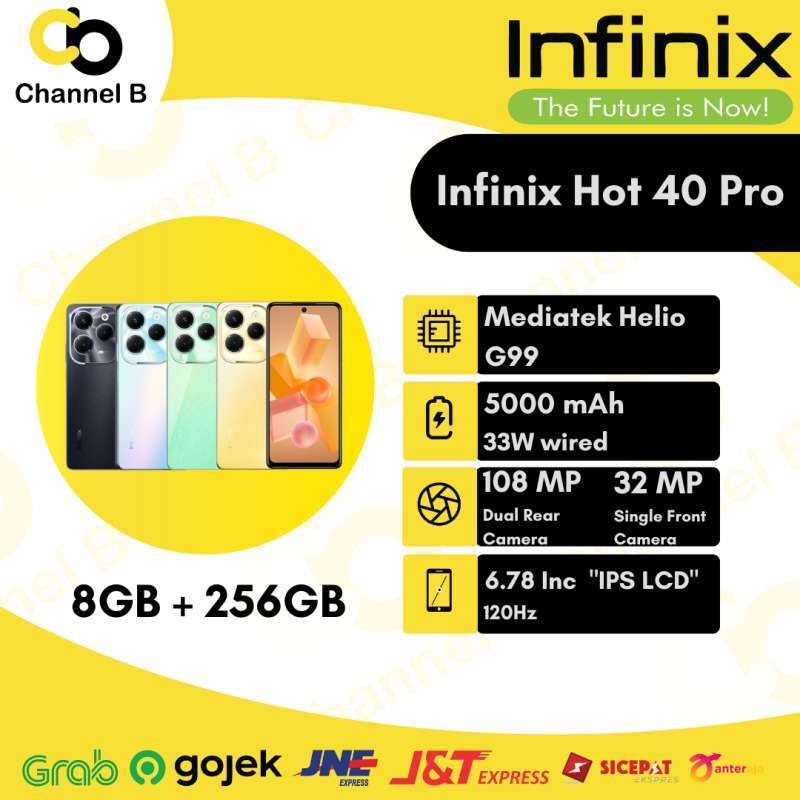 Jual Infinix Hot 40 Pro [ 8gb / 256gb ] Smartphone - Garansi Resmi Di ...