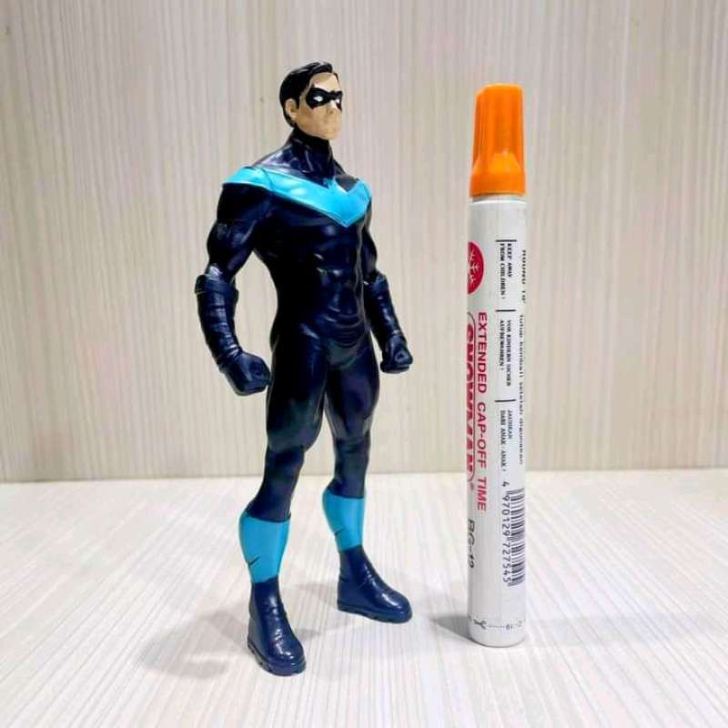 Jual Mainan figure nightwing spin master DC Tinggi 17 cm bahan pvc ...