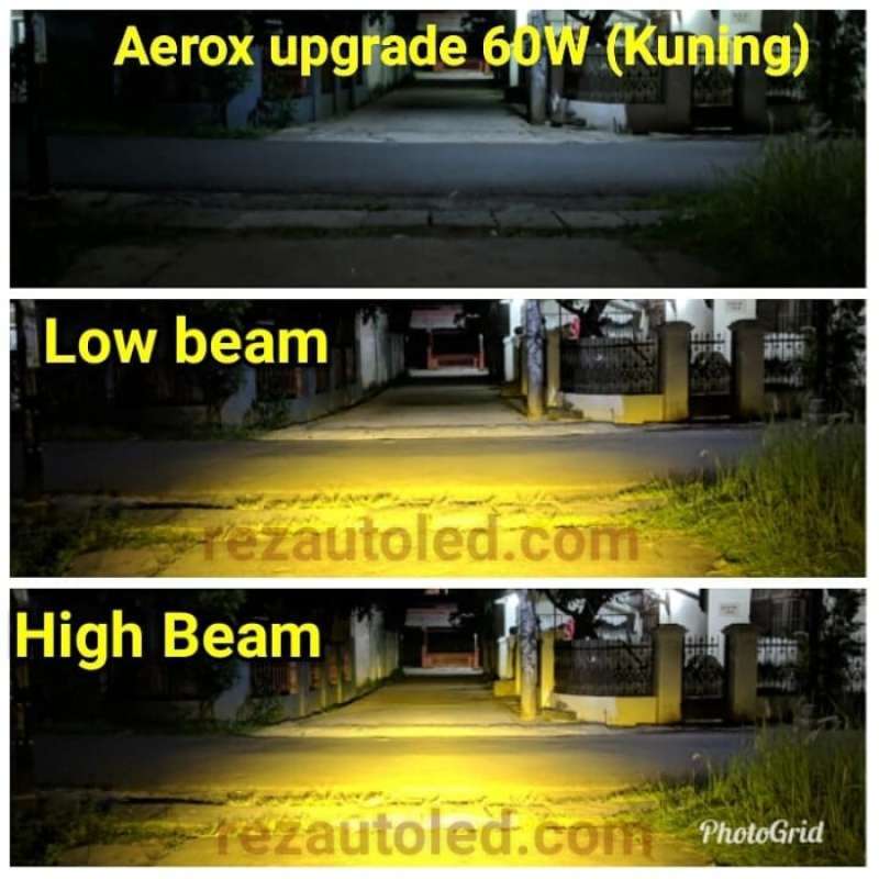 Jual Upgrade Lampu Utama Aerox 60w (pcb Headlamp Led) - Putih Garansi ...