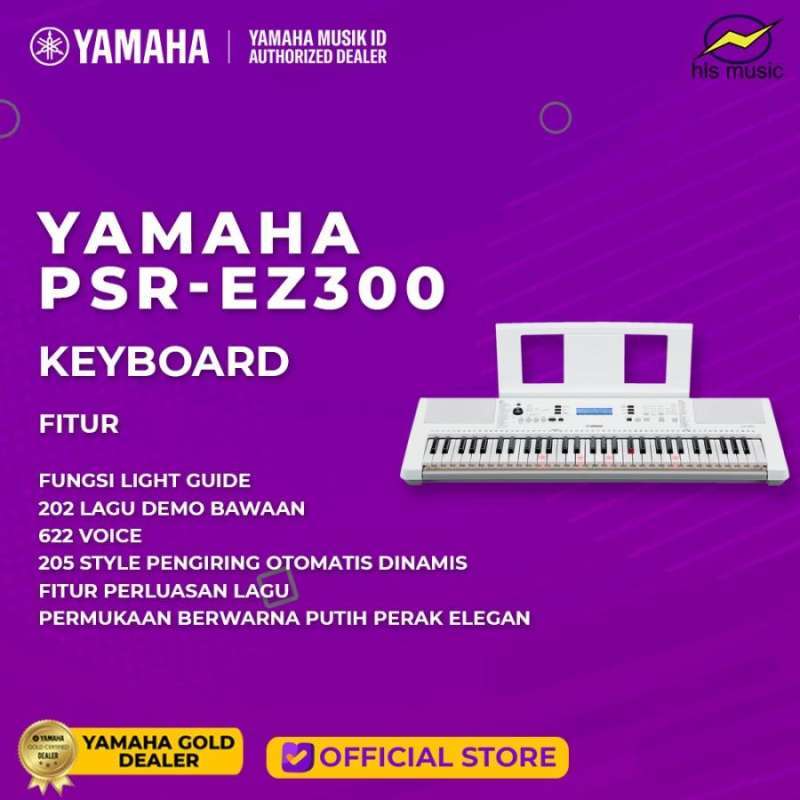 Jual Yamaha Ez-300 / Ez300 Portable Keyboard Garansi Resmi Ymid - Keyb ...