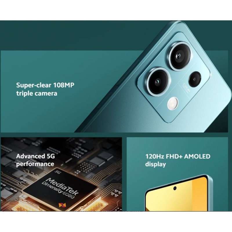 Promo Hp Xiaomi Redmi Note 13 Ram 8gb Internal 256gb Garansi Resmi ...