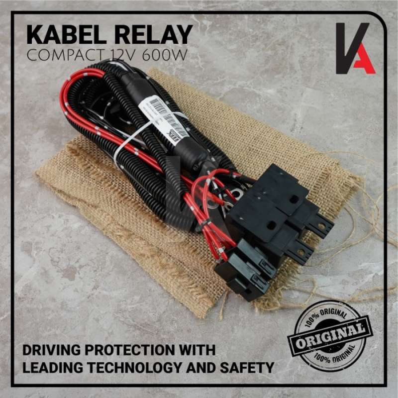 Promo Baru Kabel Relay Set Bosch Lampu Depan Headlamp H4 Mobil 2 Relay ...