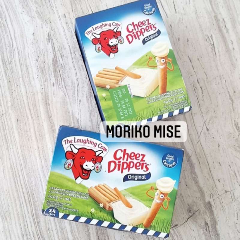 Promo The Laughing Cow Keju Cheese Dippers 140 Gr Cheez Dippers
