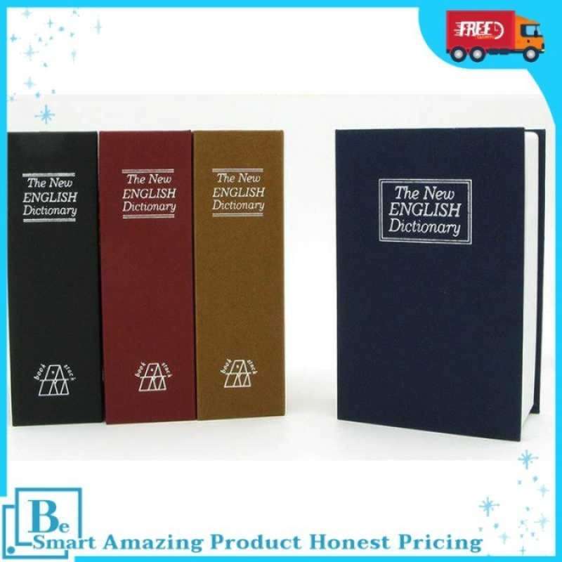 Promo Brangkas MINI Kotak Penyimpanan Rahasia Buku Kamus Uang Perhiasan ...