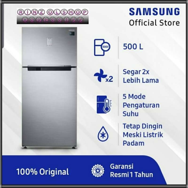 Promo Kulkas 2 Pintu Digital Inverter Rt50K6241S8 Elegant Inox Terbaru ...