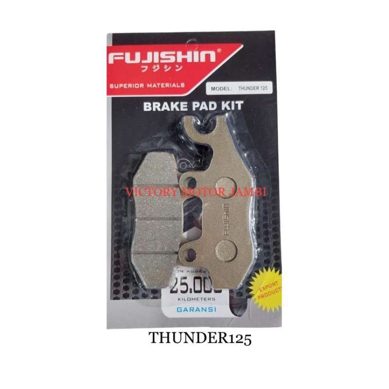 Jual DISPAD KAMPAS REM CAKRAM THUNDER125 FUJISHIN di Seller VICTORY ...