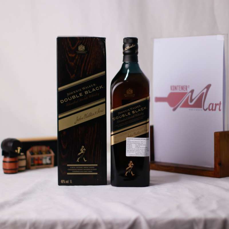 Jual Johnnie Walker Double Black 1l Blended Scotch Whisky Di Seller ...