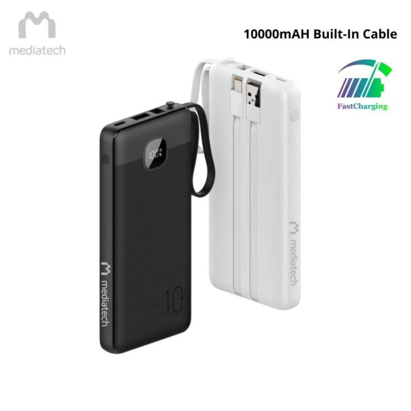 Promo Mediatech Powerbank Travel Fast Charging 3 in 1 PD 22.5W PF-01 ...