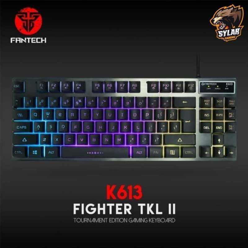 Promo Fantech Fighter 2 K613TKL RGB Gaming Keyboard Diskon 9% di Seller ...