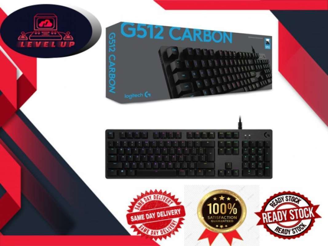 Promo Logitech G512 Carbon RGB GX Mechanical Keyboard Diskon 9% di Seller SAFKA STORE ...