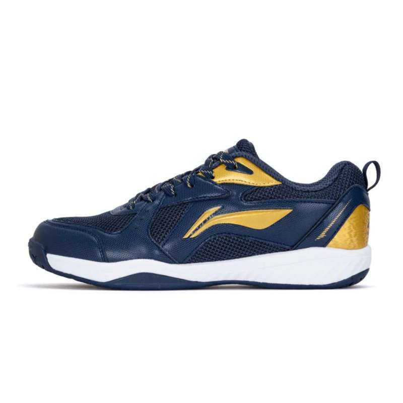 Promo Li-Ning Badminton Shoes Ultra III AYTS069-5 Navy/Gold Diskon 15% ...
