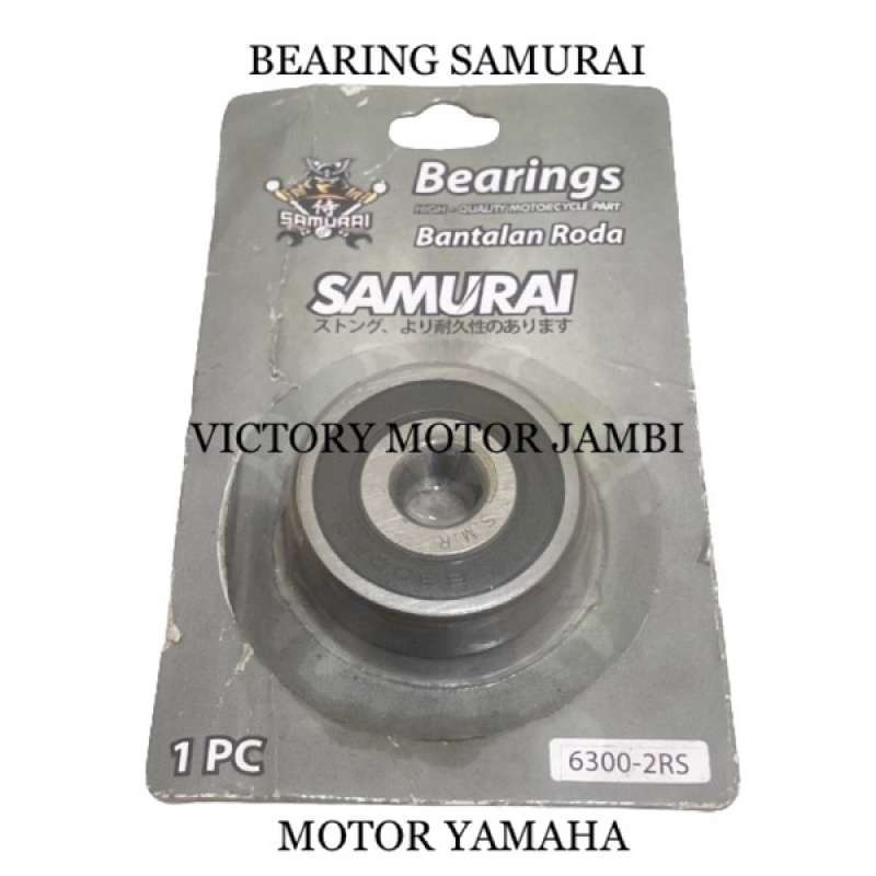 Jual KLAHAR LAHER BEARING 6300 2RS SAMURAI di Seller VICTORY MOTOR ...