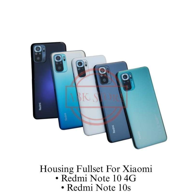 Promo BACK CASING - KESING - HOUSING FULLSET XIAOMI REDMI NOTE 10 / NOTE 10S - HITAM Diskon 20% ...