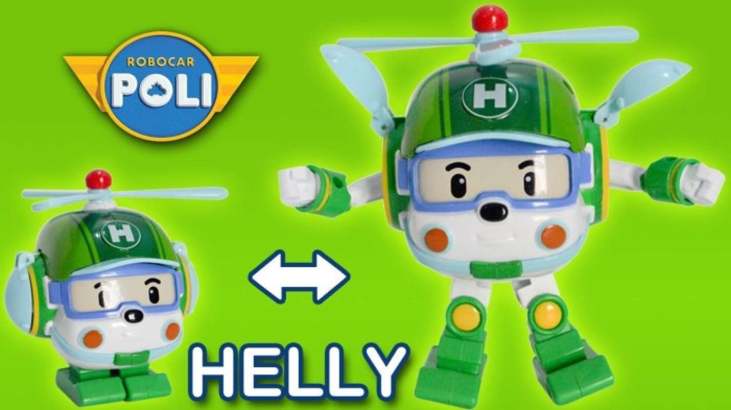 Promo Robocar Poli - Normal Transforming Robot Helly - Diskon 23% Di ...