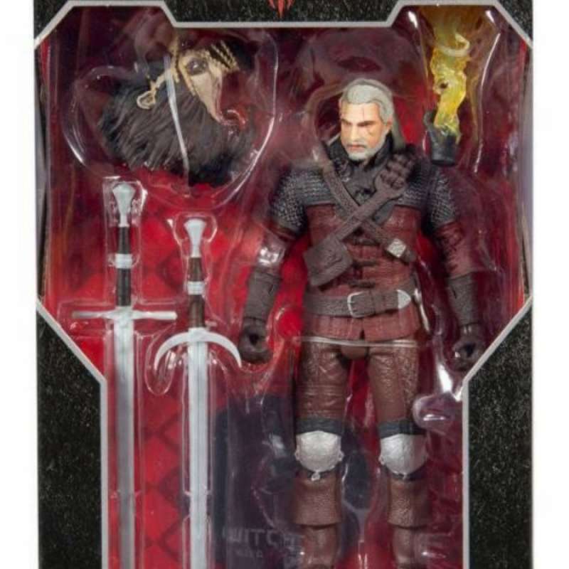 Promo McFarlane Witcher Ciri / Geralt Wolf Armor / Geralt Platinum ...