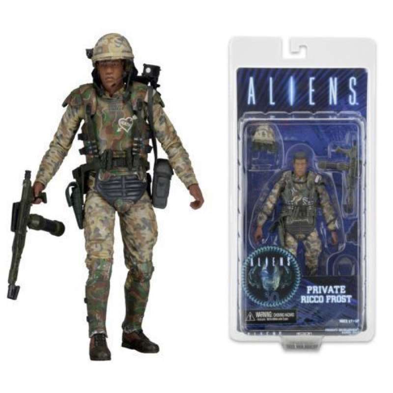 Promo NECA ALIENS Private Ricco Frost PVC Action Figure Diskon 23% di ...