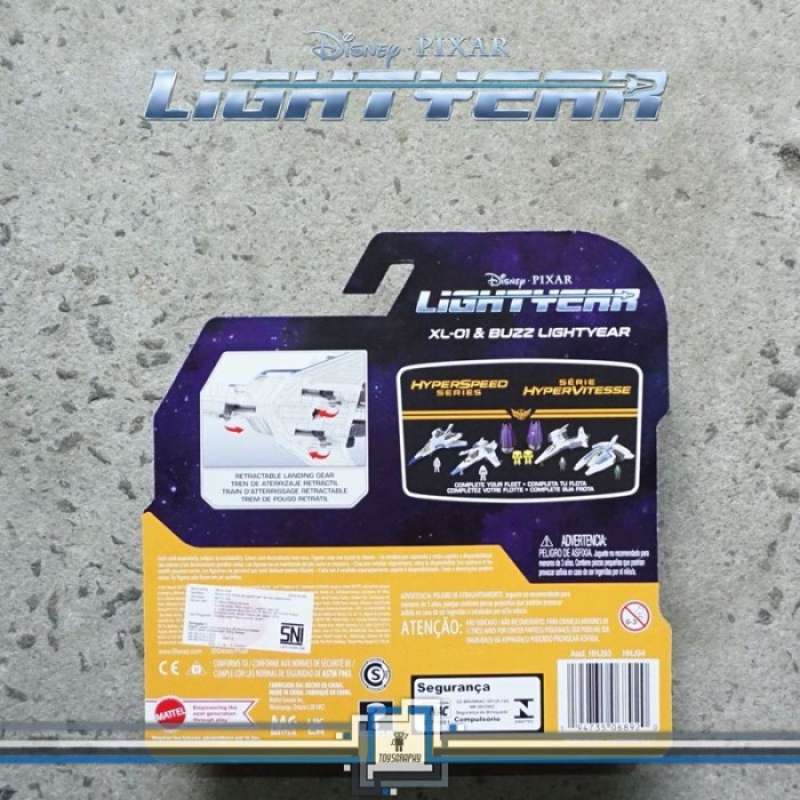Promo Lightyear Hyperspeed Series XL01 Spaceship & Buzz XL 01 Disney ...