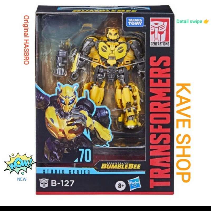 Promo Transformers Studio Series 70 : B-127 Bumblebee - Hasbro - New ...
