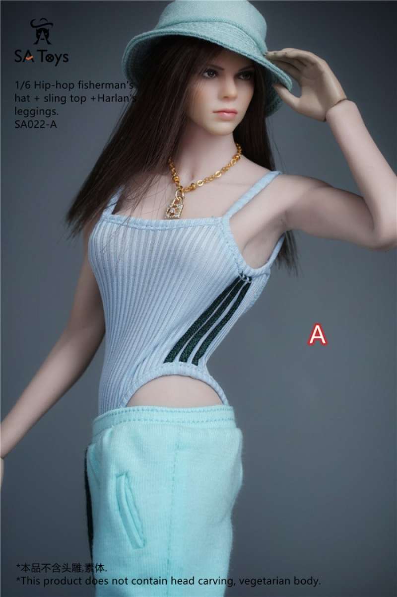 Promo SAToys Female Hip-hop Clothes Set SA022 u TBLeague Phicen Jiaodoll 1/6 Diskon 23% di ...