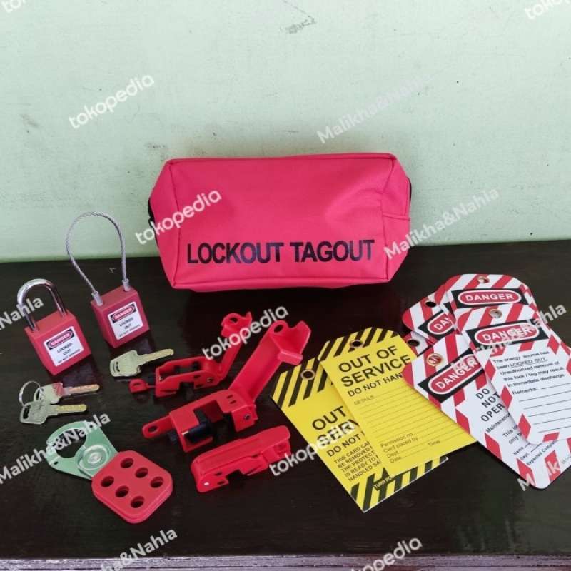 Promo Small Size Lockout Tagout Loto Personal Portable Electrical ...