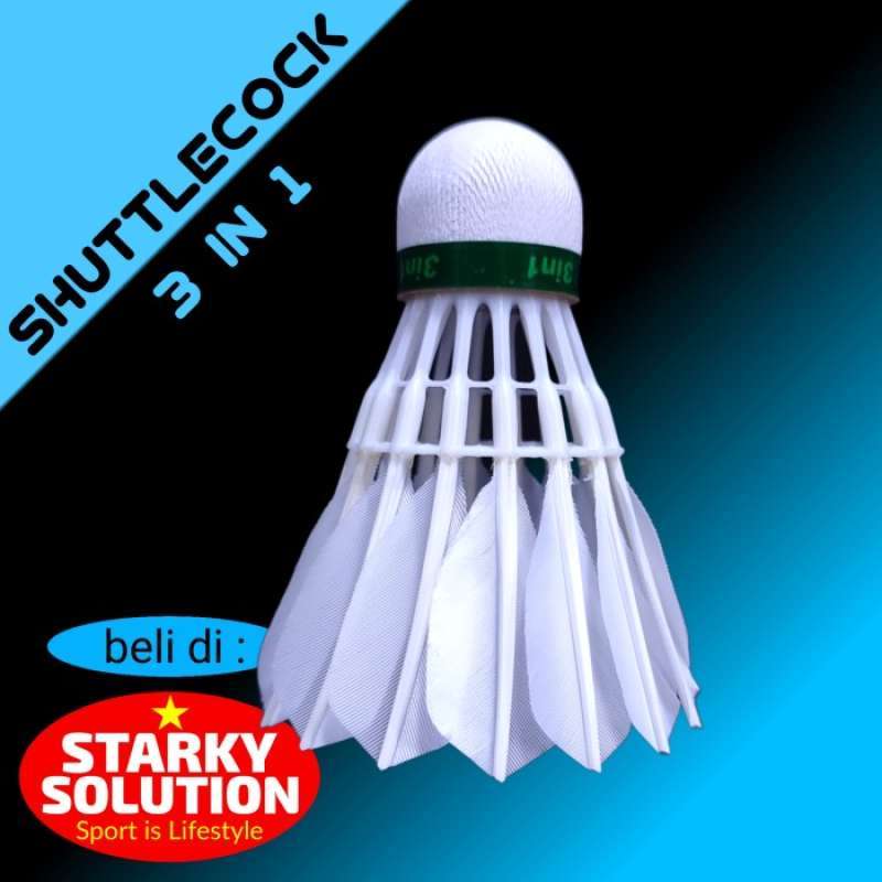 Promo Shuttlecock ALPHA 3 in 1 Kok Bulutangkis Badminton Bola 3in1 ...