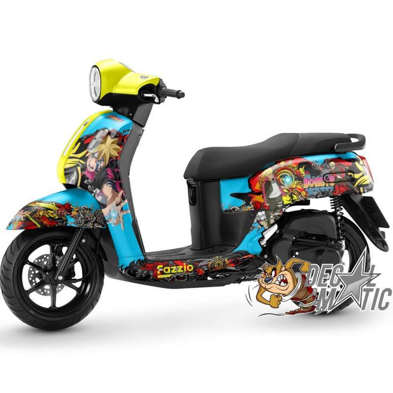 Jual Decal Full Body Fazzio - Stiker Motor Fazzio Full Body Striping ...