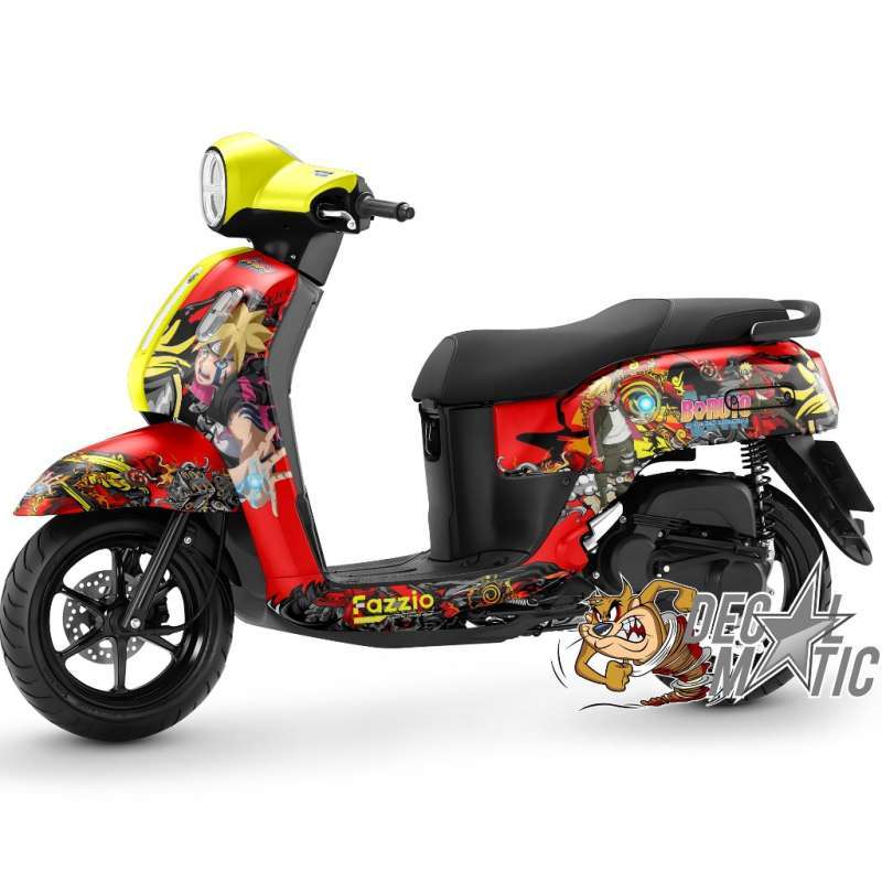 Jual Decal Full Body Fazzio - Stiker Motor Fazzio Full Body Striping ...