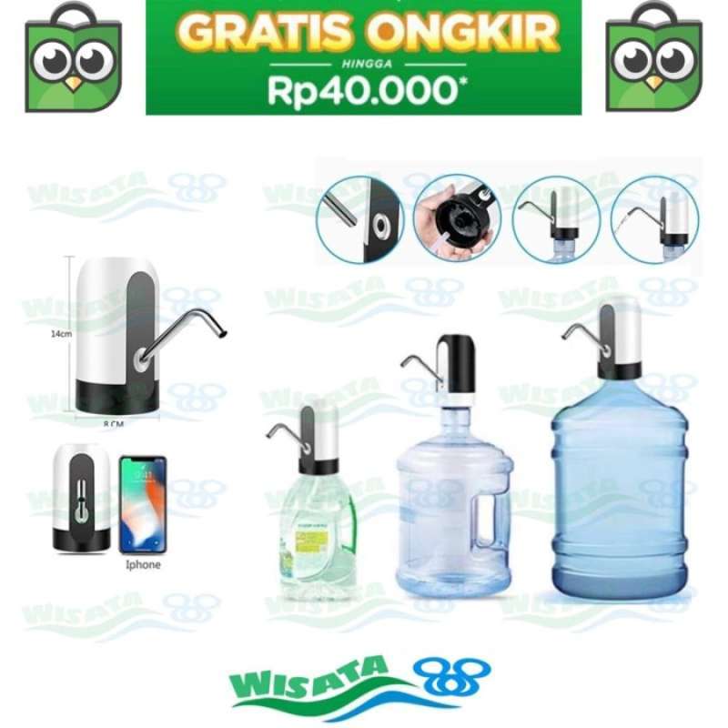 Promo Pompa Galon Elektrik Dispenser Air Galon Pompa Galon Recharge ...