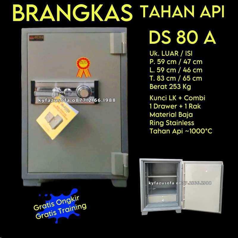 Jual Brother Brankas Anti Api Okida Lemari Besi Brankas Kantor Uang ...