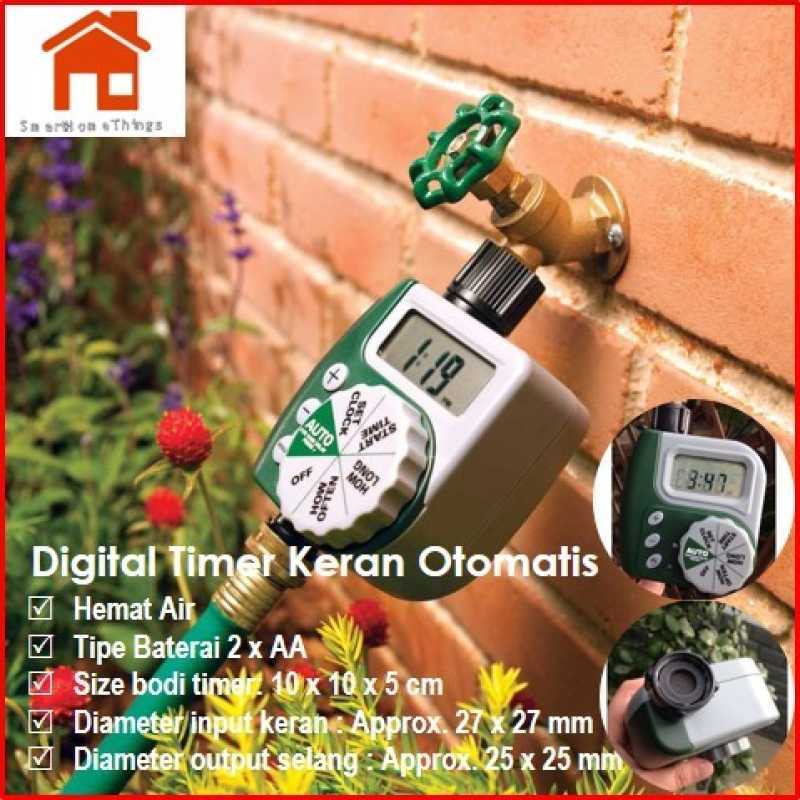 Promo Digital Timer Kran Keran Air Taman Siram Tanaman Otomatis Diskon ...