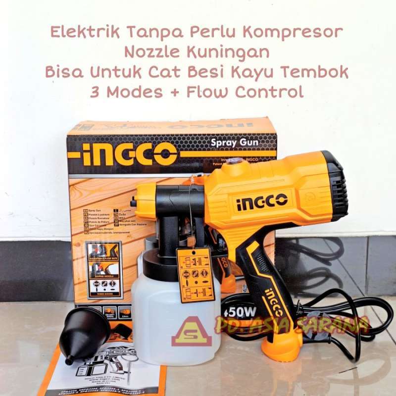 Promo PAINT SPRAY LISTRIK BESI TEMBOK INGCO MESIN SPRAYER CAT ELEKTRIK ...
