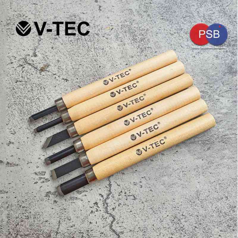 Jual Alat pahat / Alat cukil / Wood Carving set 6 pcs di Seller Prima ...