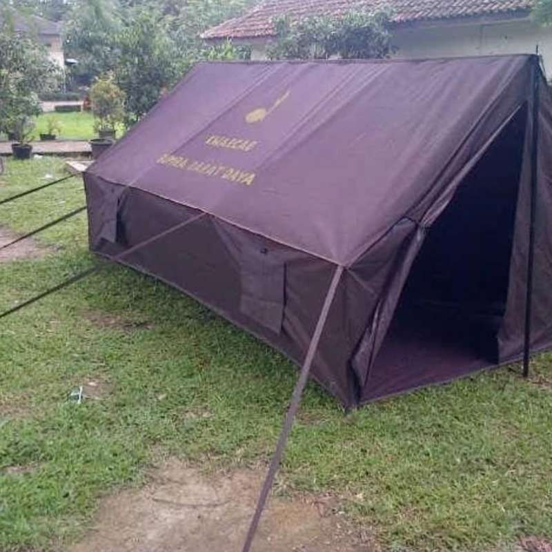 Jual Tenda Pramuka/regu Kap 12 Siswa 10 Dewasa Standar Tni Full Dinir ...